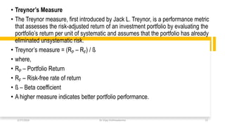 MCOM II SEM IV MODULE 1 Portfolio Revision and Evaluation UNIT II.pptx