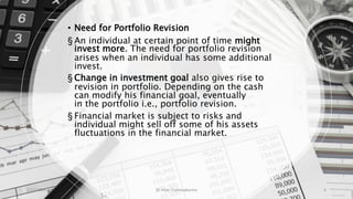 MCOM II SEM IV MODULE 1 Portfolio Revision and Evaluation UNIT II.pptx