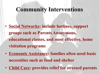 Recognizing and Responding to Physical Child Abuse | PPT