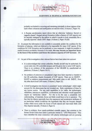 Mod ufo report summary 1 | PDF