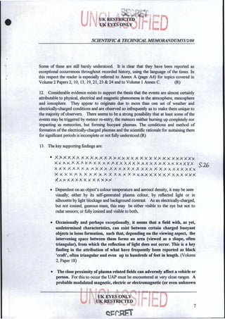 Mod ufo report summary 1 | PDF