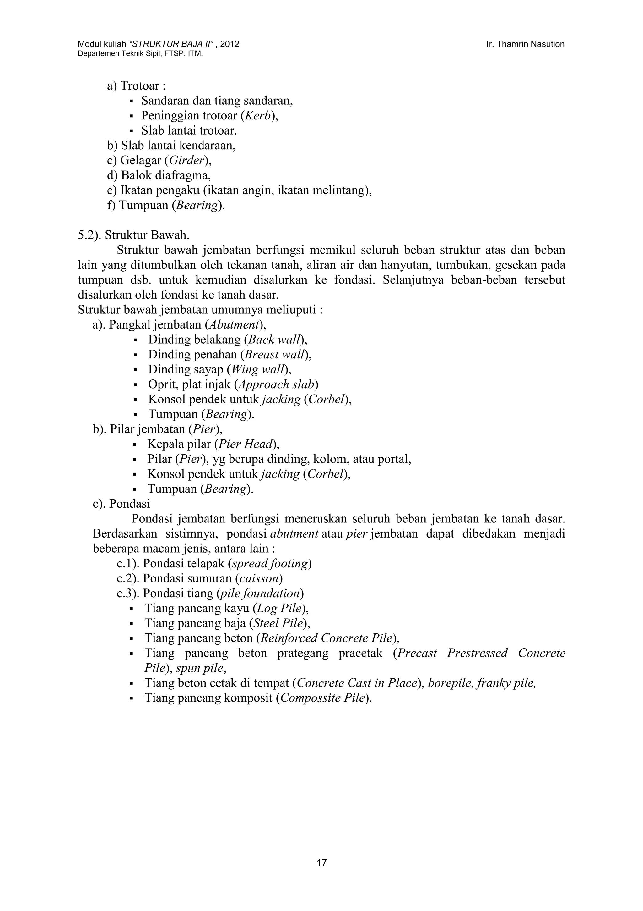Modul 1-pengenalan-jembatan-baja | PDF