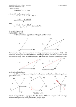 Modul 1-pengertian-dasar-statika | PDF