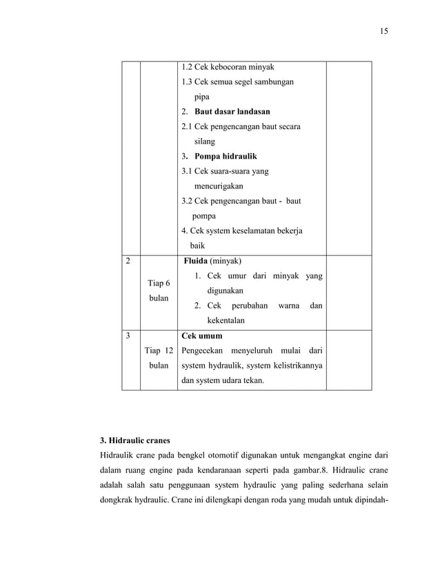 Modul Sistem Hydraulic | DOCX