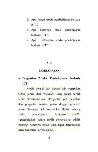 pembelajaran berbasis komputer | PDF