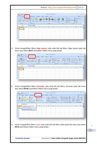 Modul 1 Modul Excel Pdf