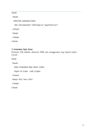 Modul 2-form html-css | PDF