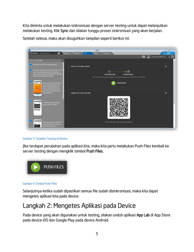 Modul 6 preview aplikasi pada device | PDF