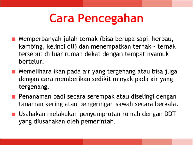 Modul 20 malaria | PPSX