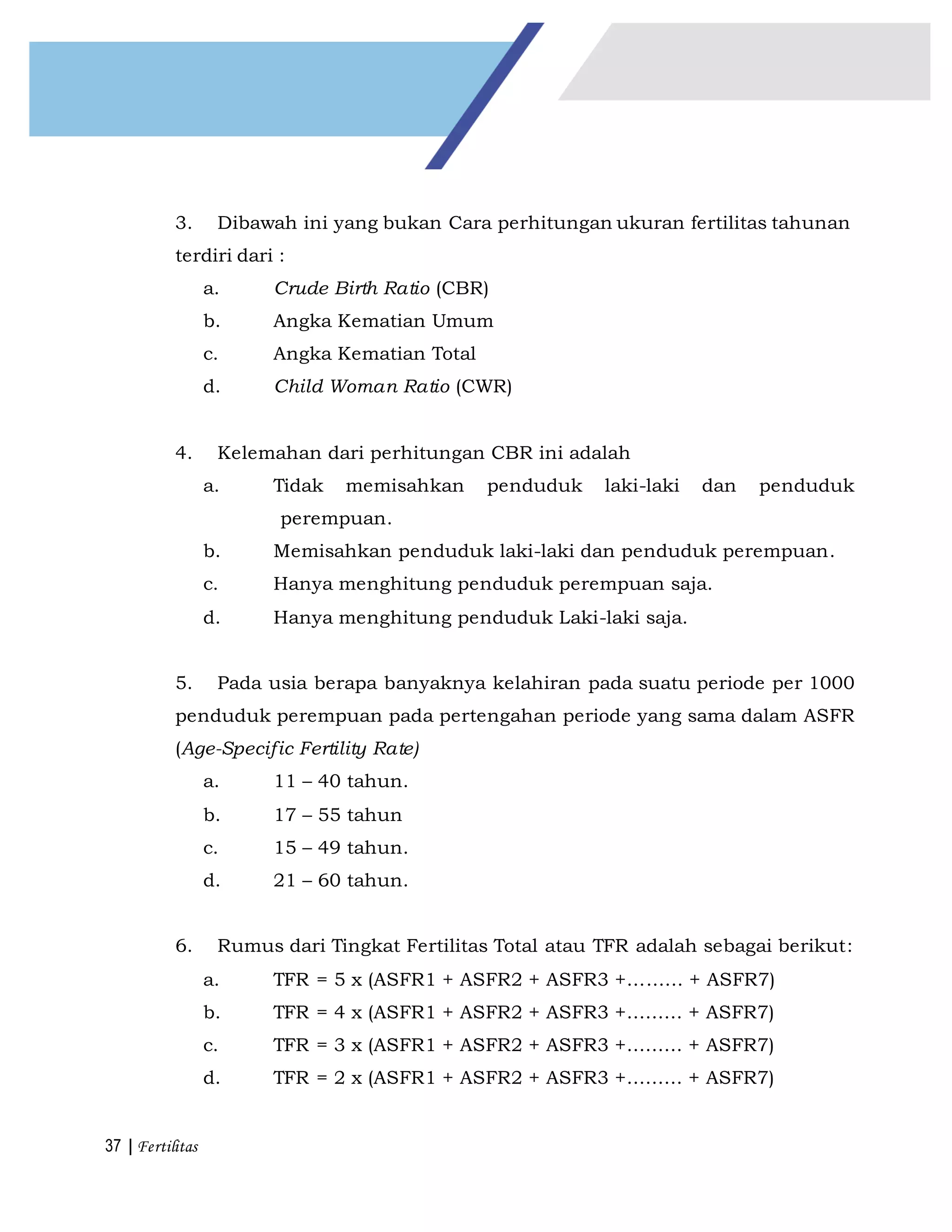 Modul 2 fertilitas | PDF