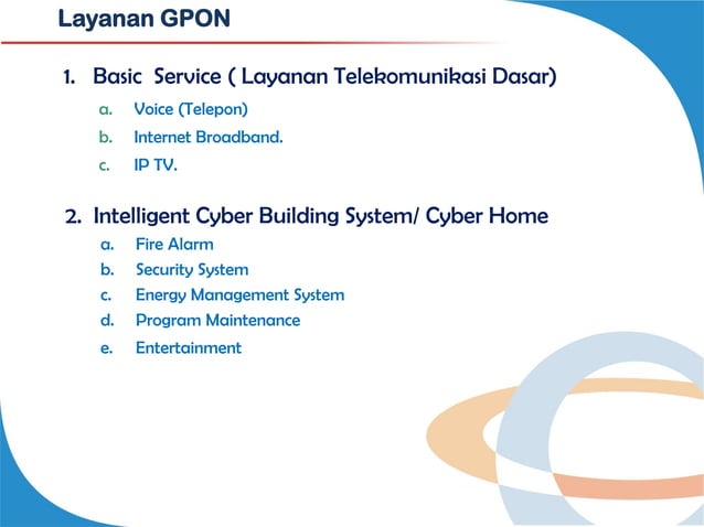 Modul 2 overview gpon | PPT