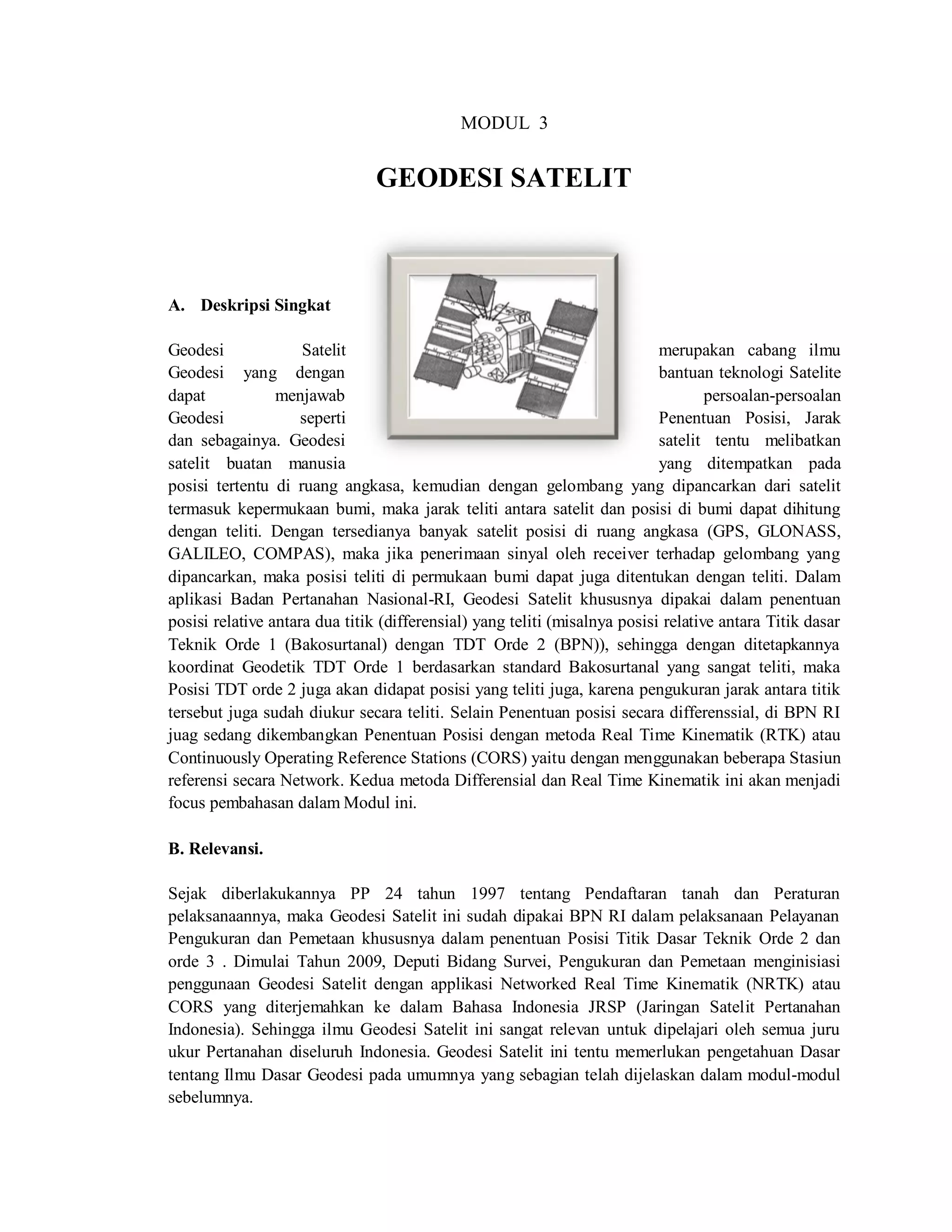 Modul 3-geodesi-satelit | PDF