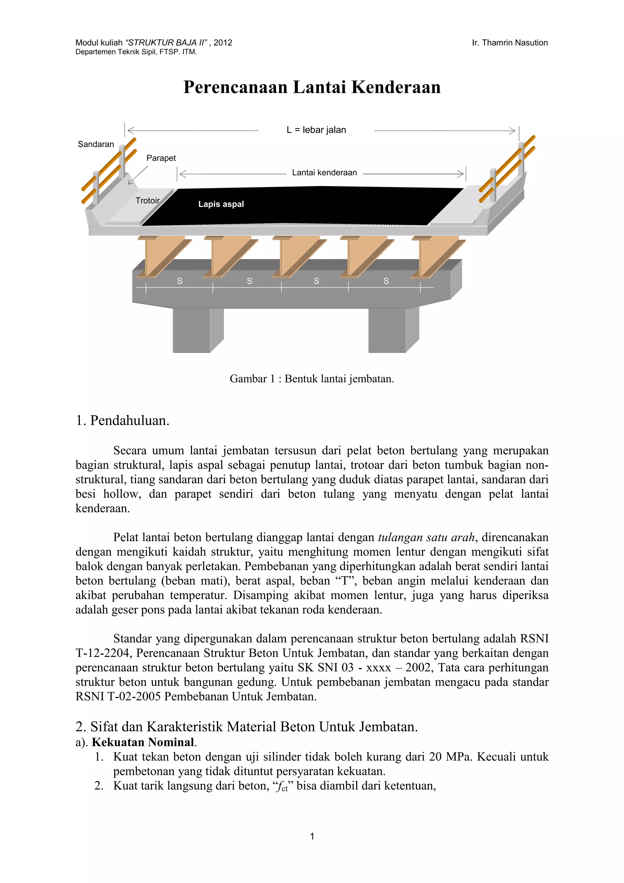 Modul 3-perencanaan-lantai-kenderaan | PDF