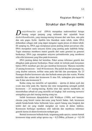Modul 3-strukturdan-fungsi-dna-dan-rna1 | PDF