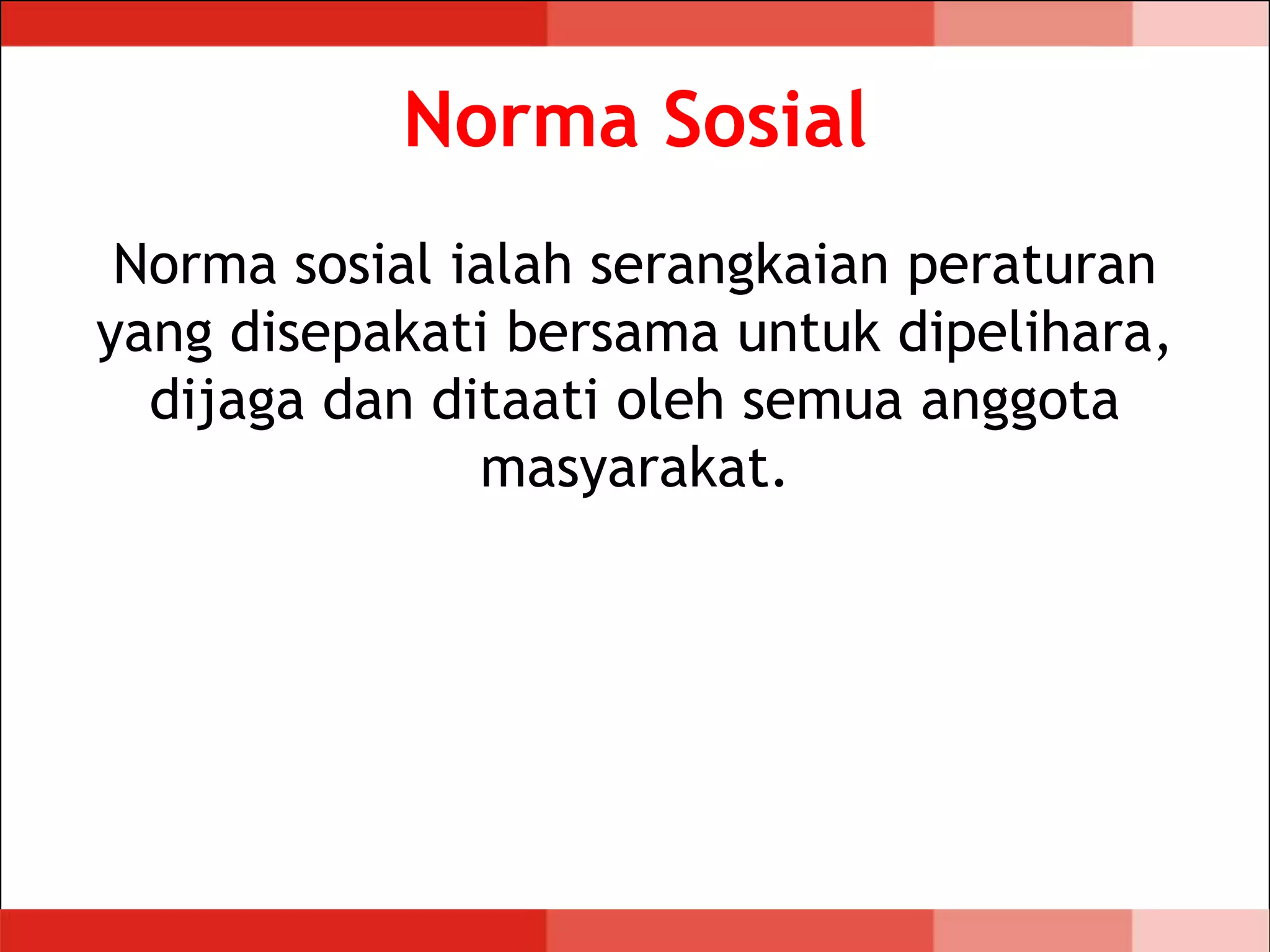 Modul 4 norma sosial | PPSX