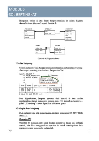 SQL bertingkat | PDF