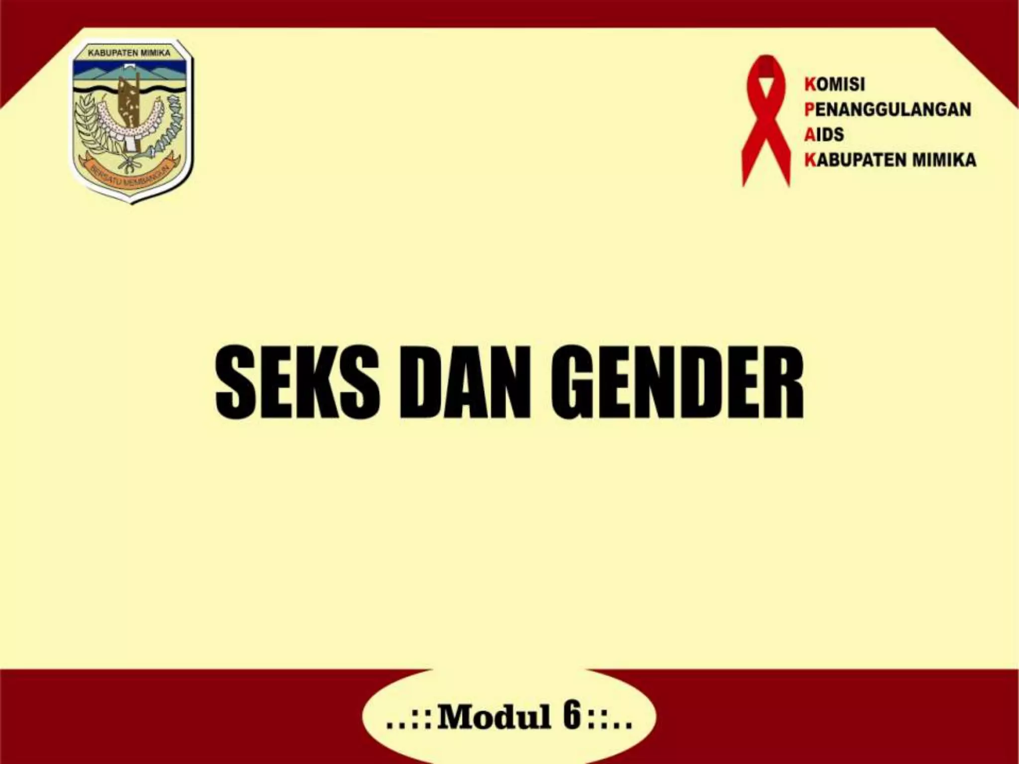 Modul 6 seks & gender | PPSX
