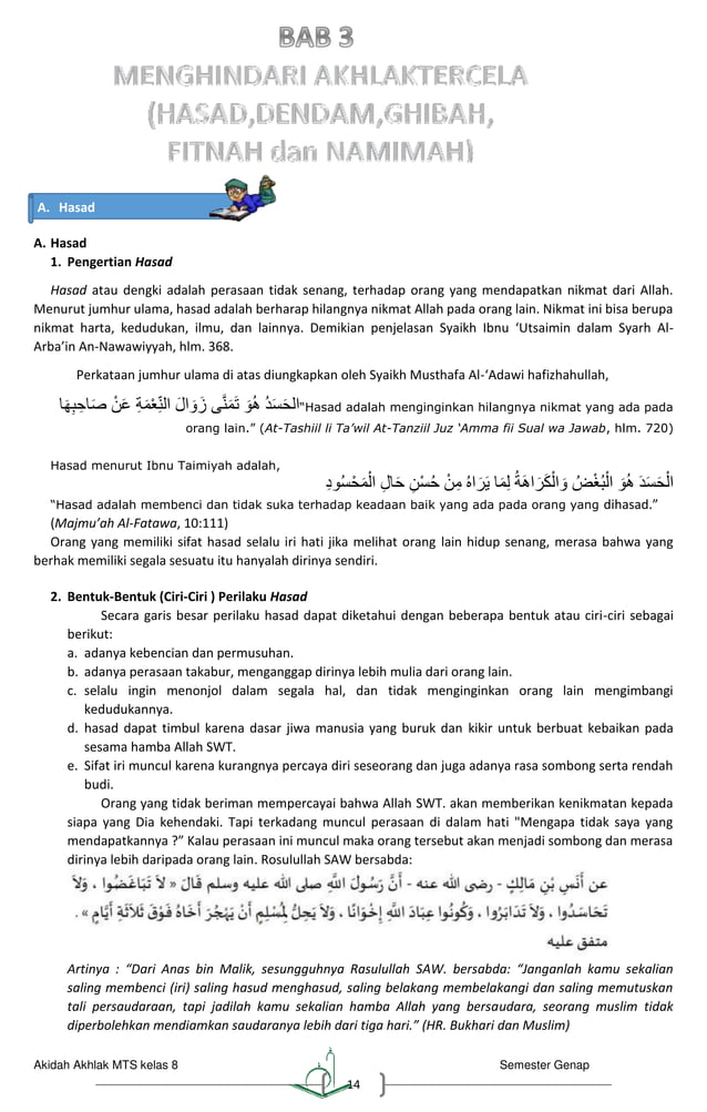 Modul ajar semester genap akidah akhlak kelas 8.pdf