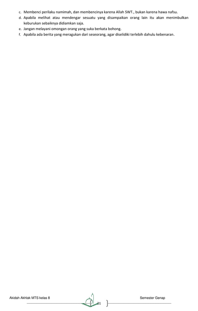 Modul ajar semester genap akidah akhlak kelas 8.pdf