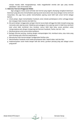 Modul ajar semester genap akidah akhlak kelas 8.pdf