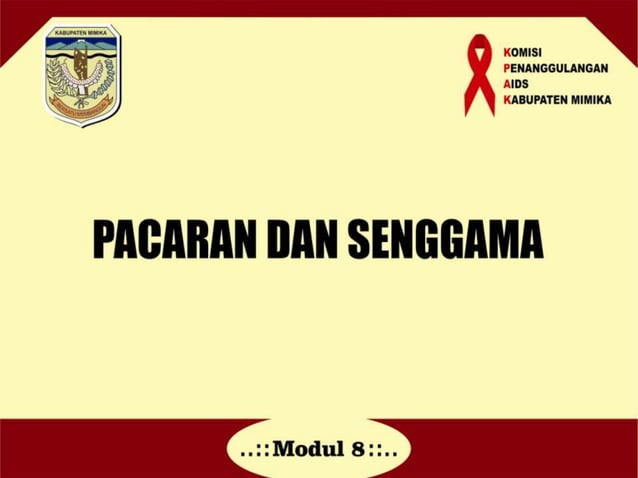 Modul 8 pacaran & senggama | PPSX