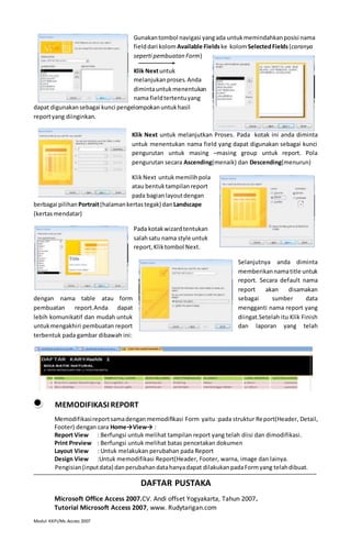 Modul access-20071 | PDF