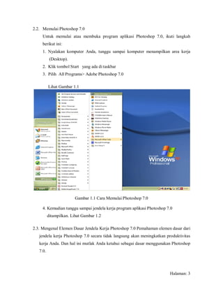 Modul adobe photoshop 7 | PDF