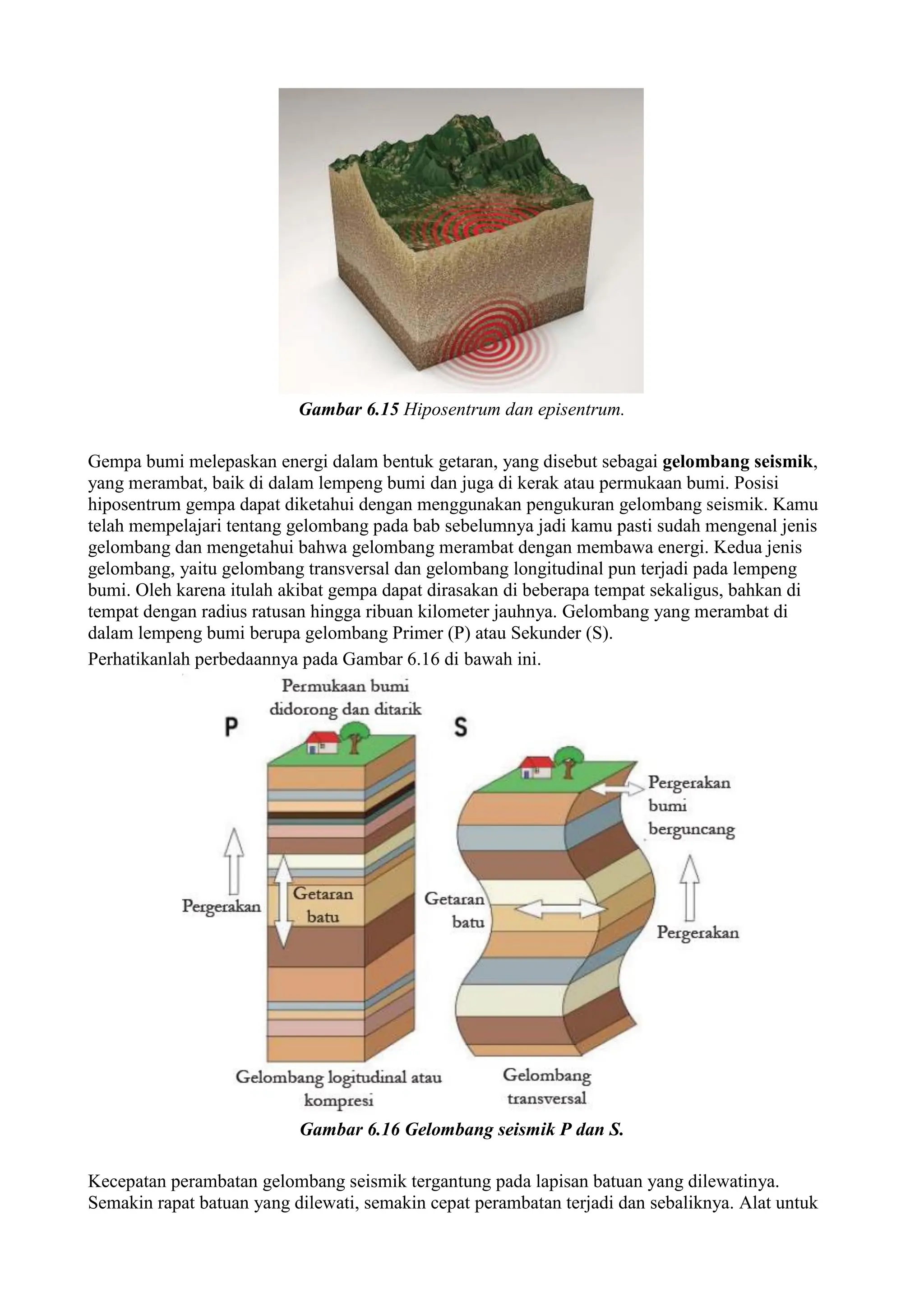 Modul Ajar Ipa kelas 8 Struktur Bumi dan perkembangannya | PDF