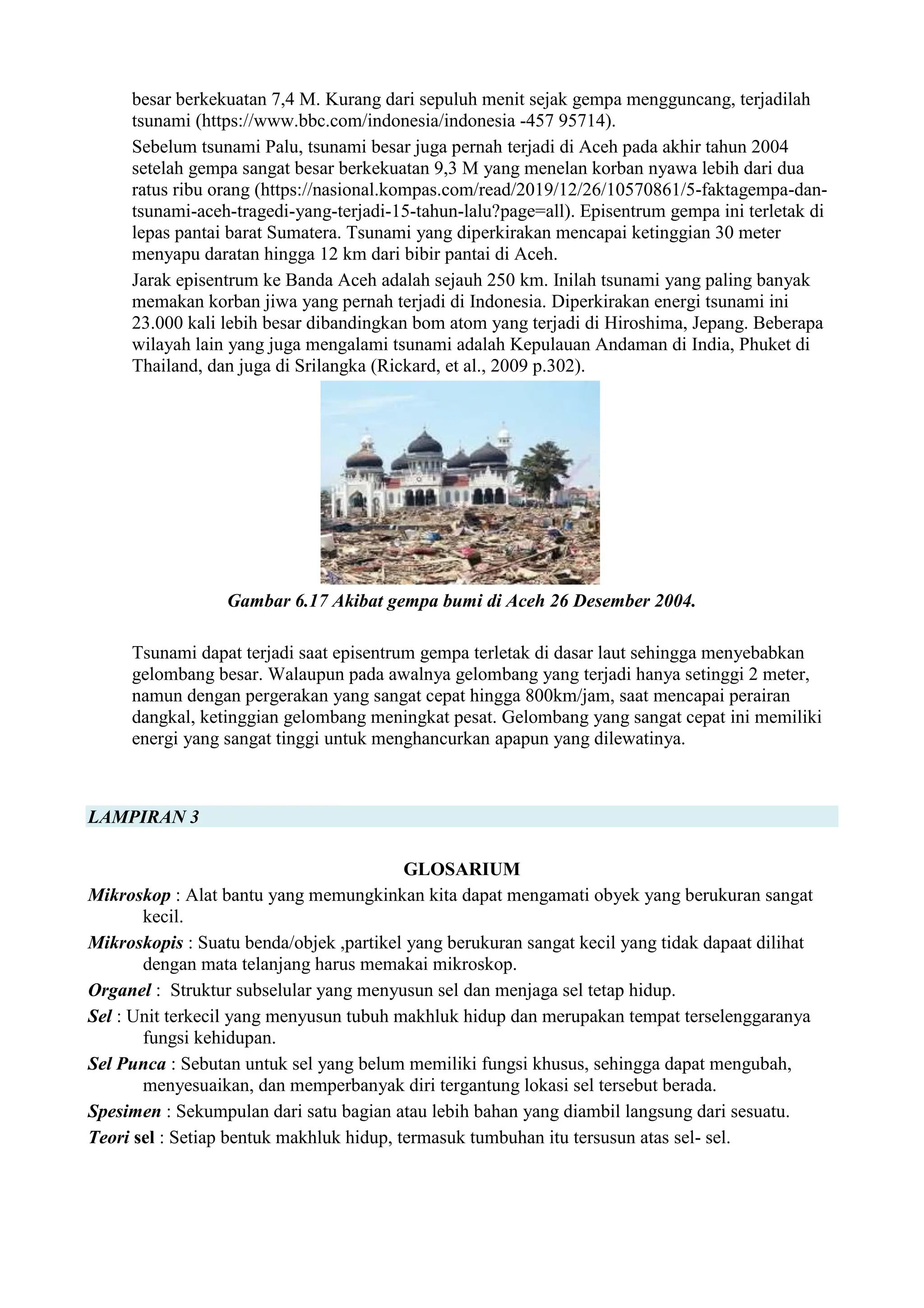 Modul Ajar Ipa kelas 8 Struktur Bumi dan perkembangannya | PDF