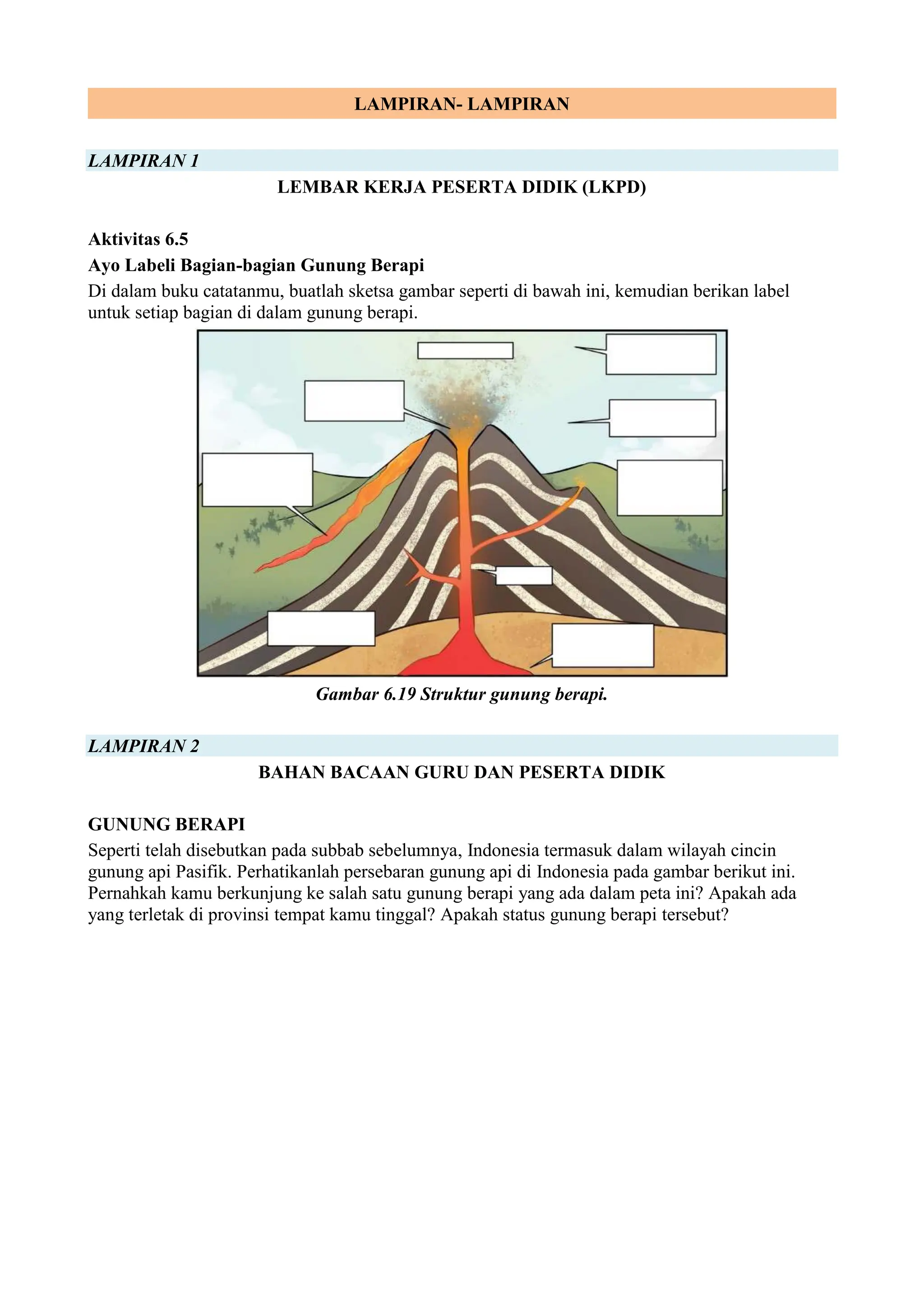 Modul Ajar Ipa kelas 8 Struktur Bumi dan perkembangannya | PDF