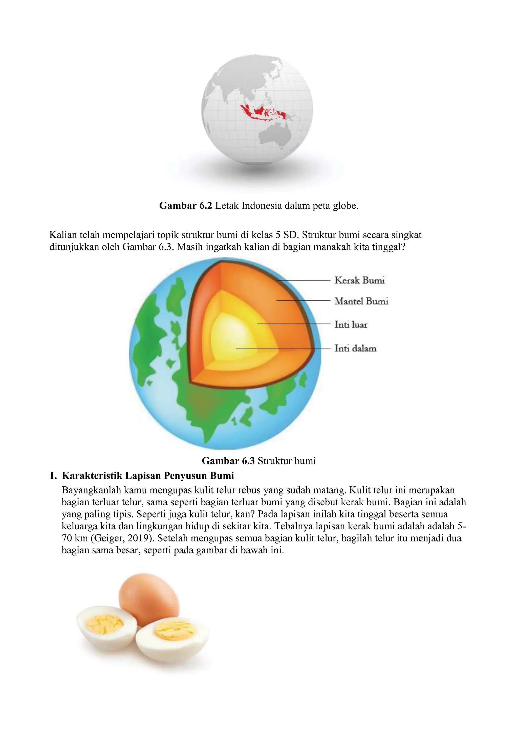 Modul Ajar Ipa kelas 8 Struktur Bumi dan perkembangannya | PDF