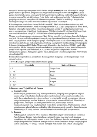 Modul Ajar Ipa kelas 8 Struktur Bumi dan perkembangannya | PDF