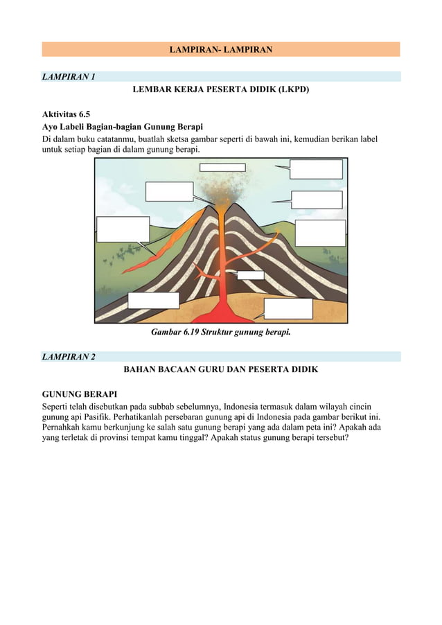 Modul Ajar Ipa kelas 8 Struktur Bumi dan perkembangannya | PDF