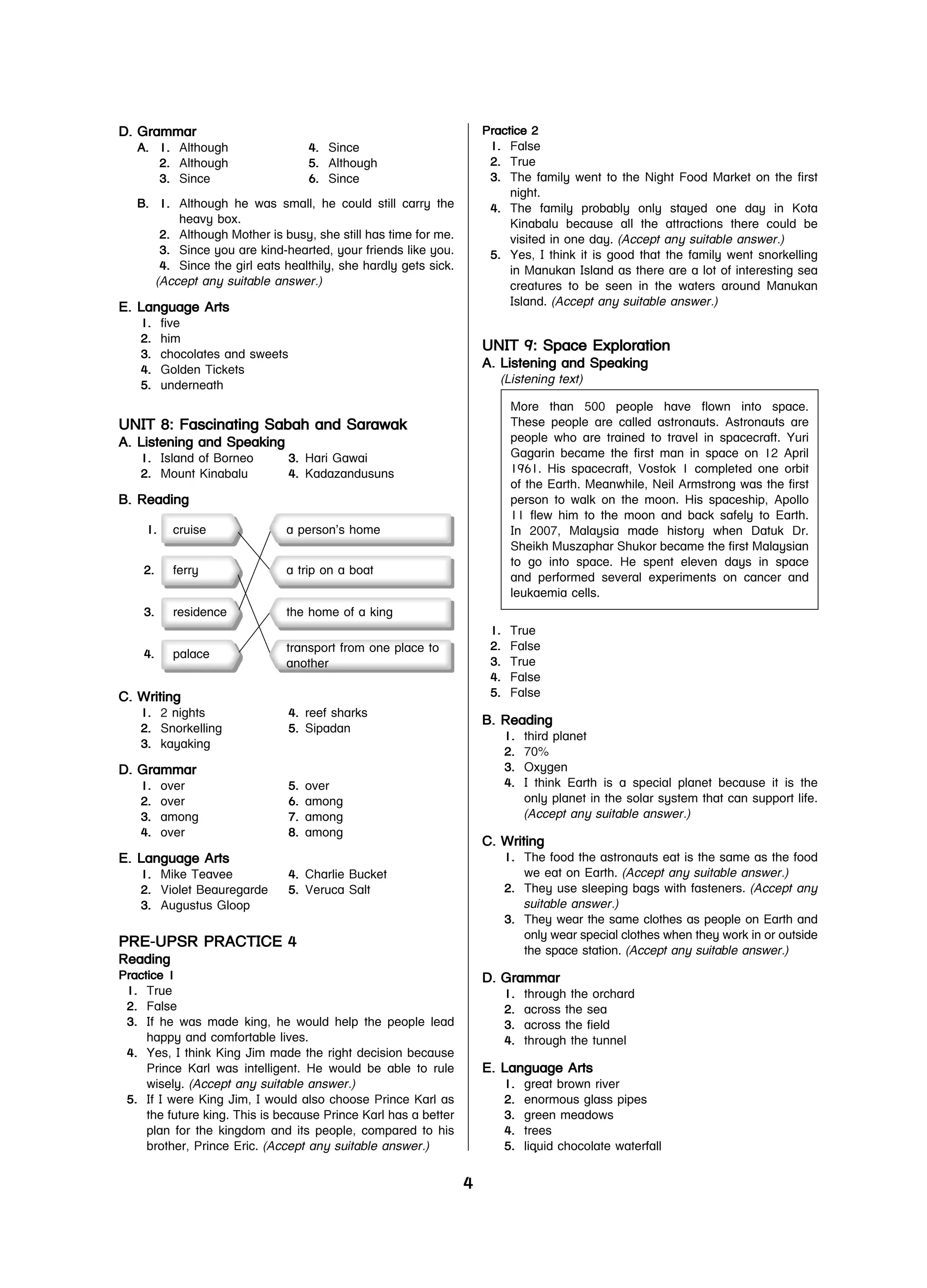 Modul aktiviti-pintar-cerdas-english-year-5-answers | PDF