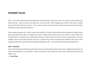 Modul blogspot | PDF