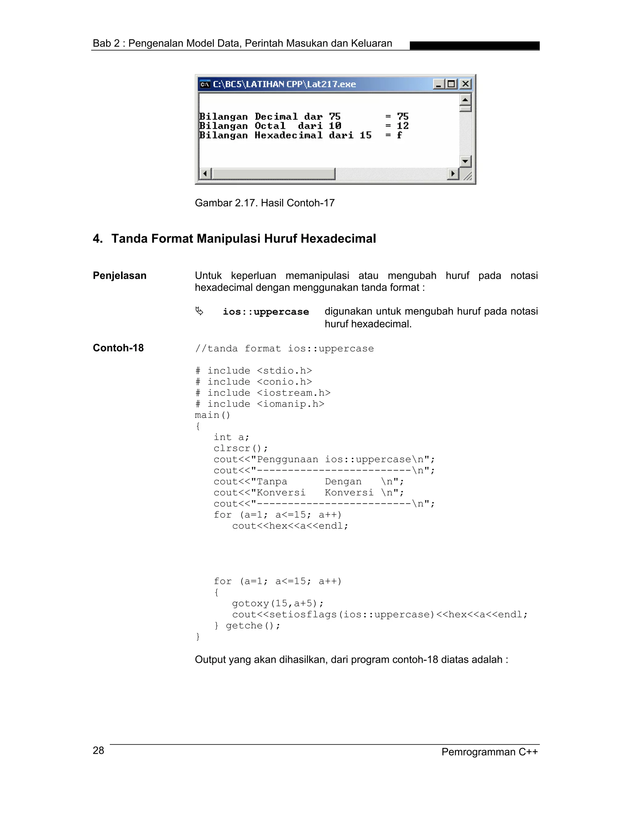 Modul c-revisi borland c++ | PDF