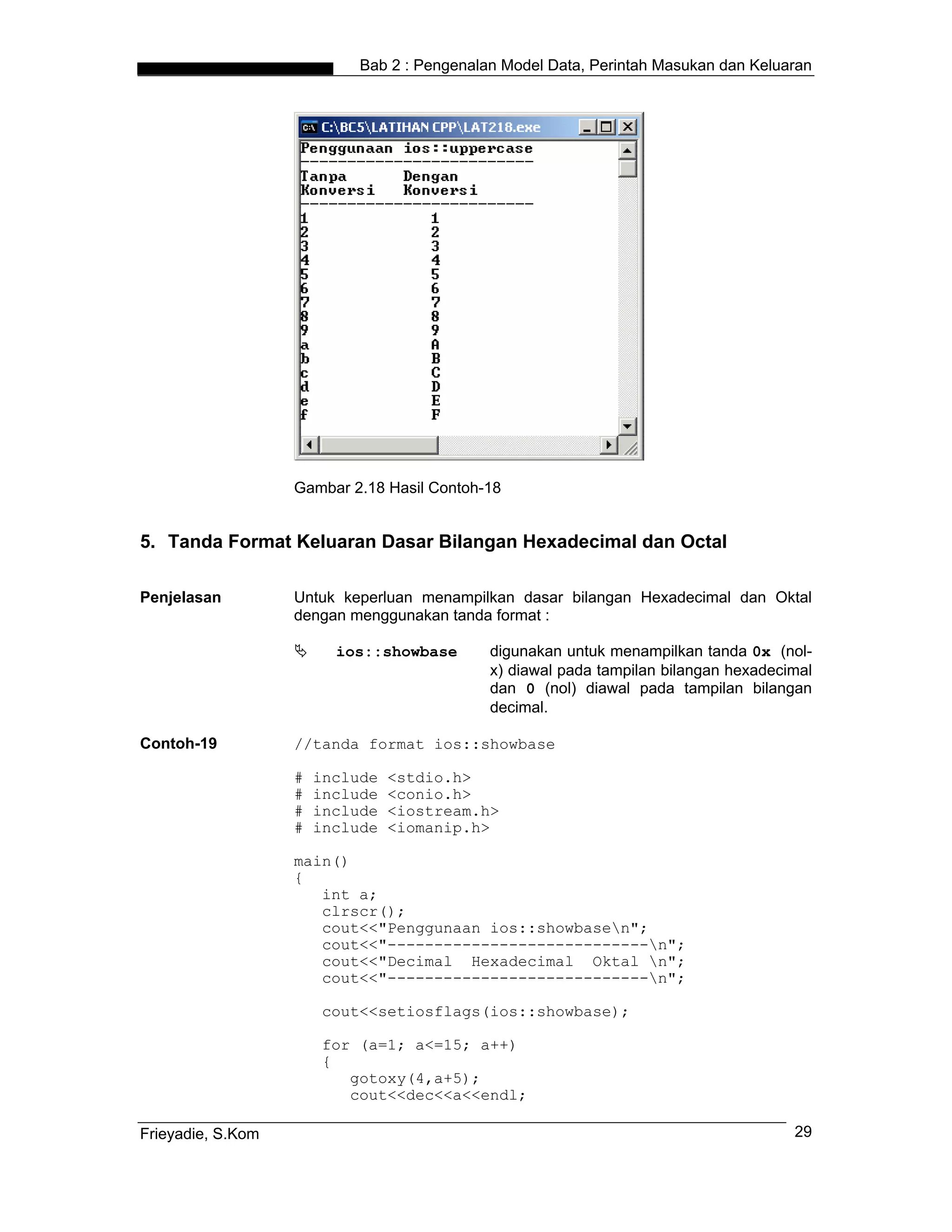 Modul c-revisi borland c++ | PDF