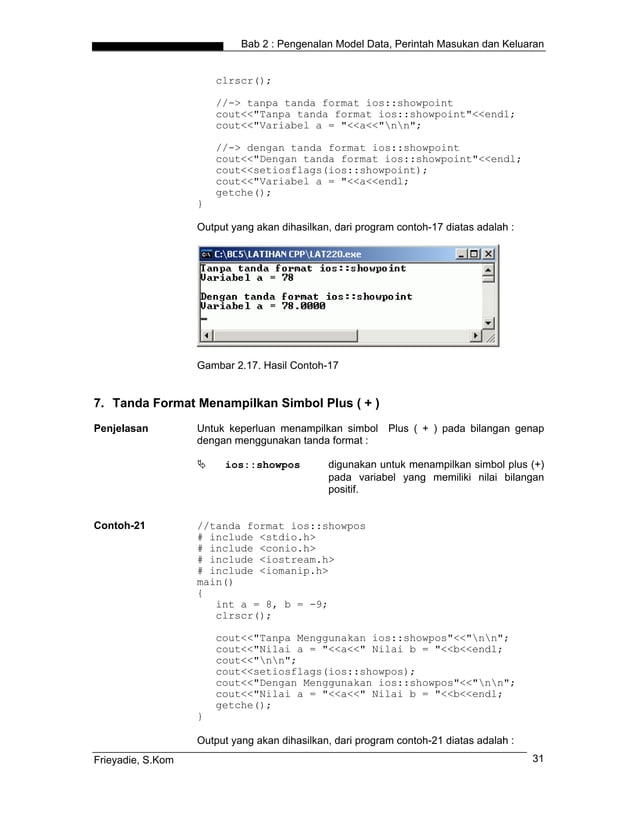 Modul c-revisi borland c++ | PDF