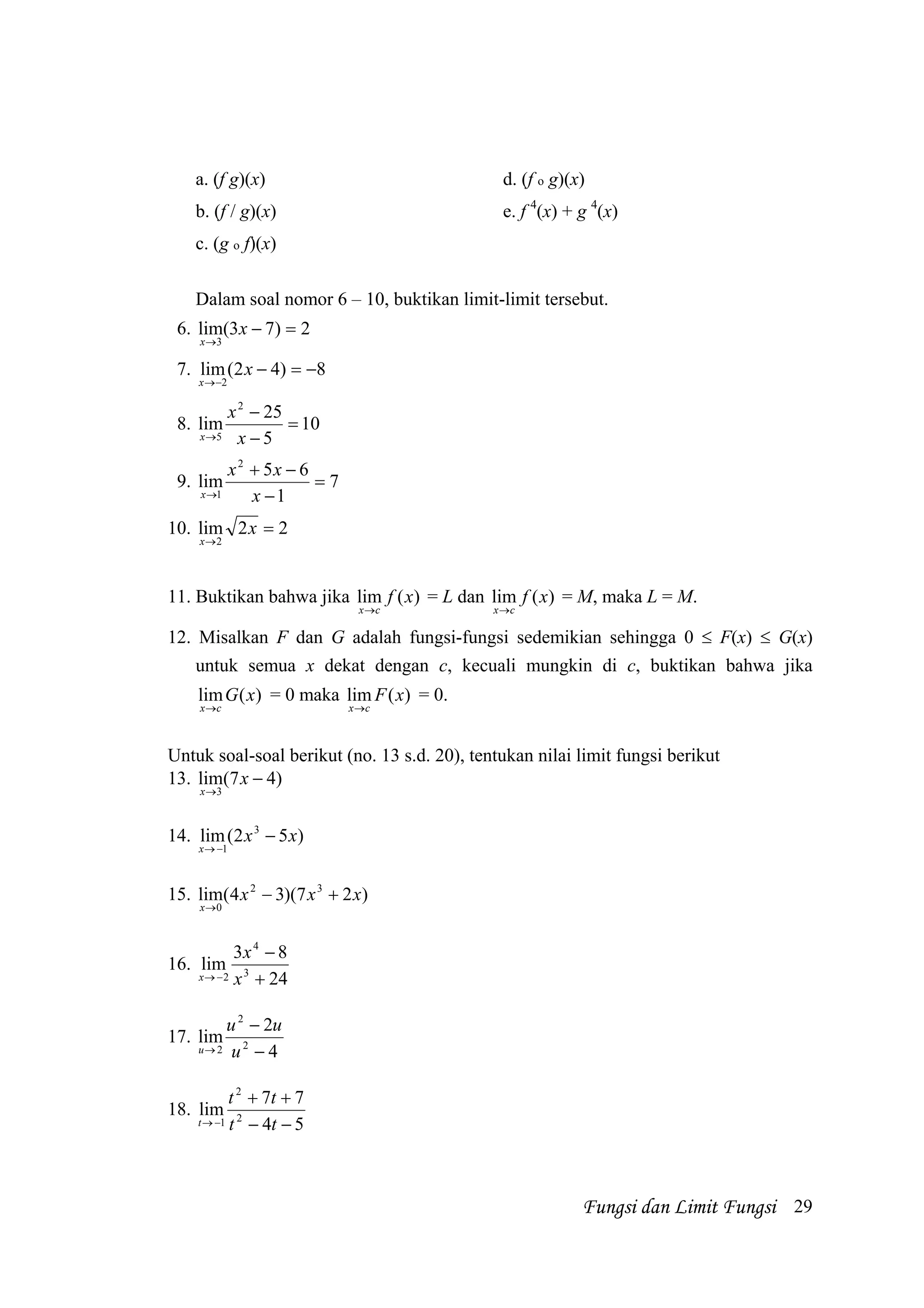 Modul Kalkulus | PDF