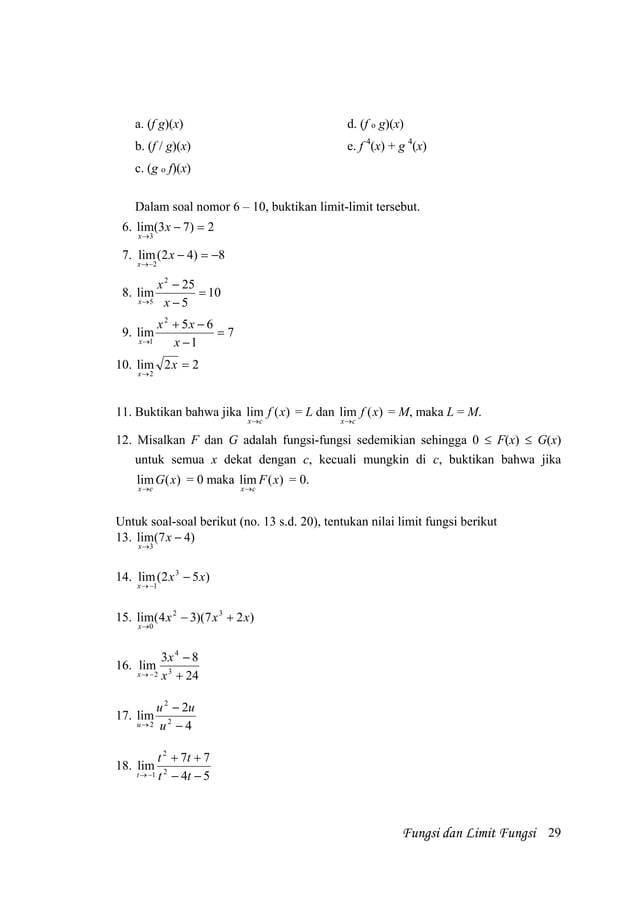 Modul Kalkulus | PDF