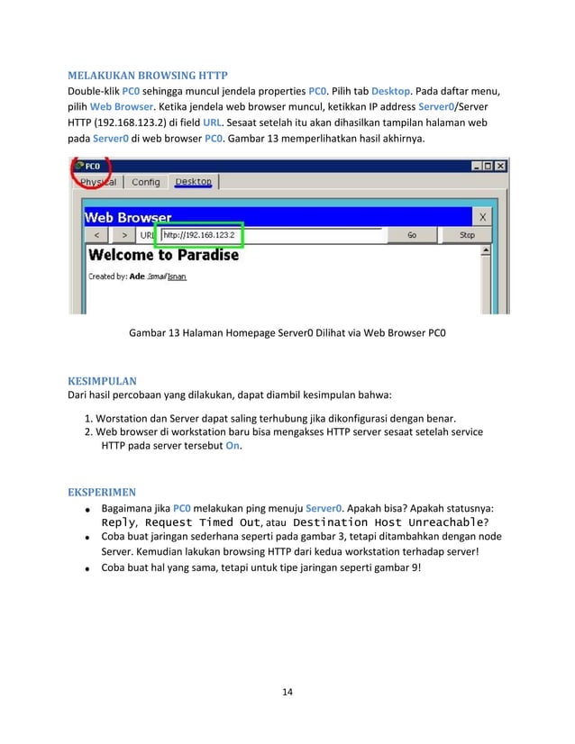 Modul cisco-packet-tracer | PDF