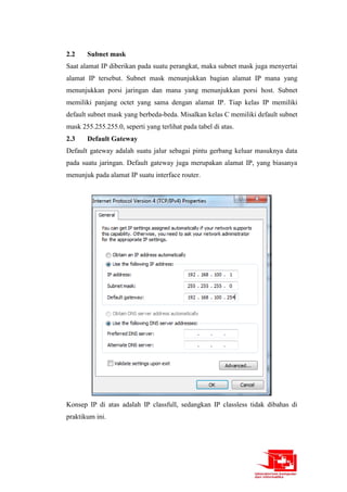 Modul cisco-packet-tracer | PDF