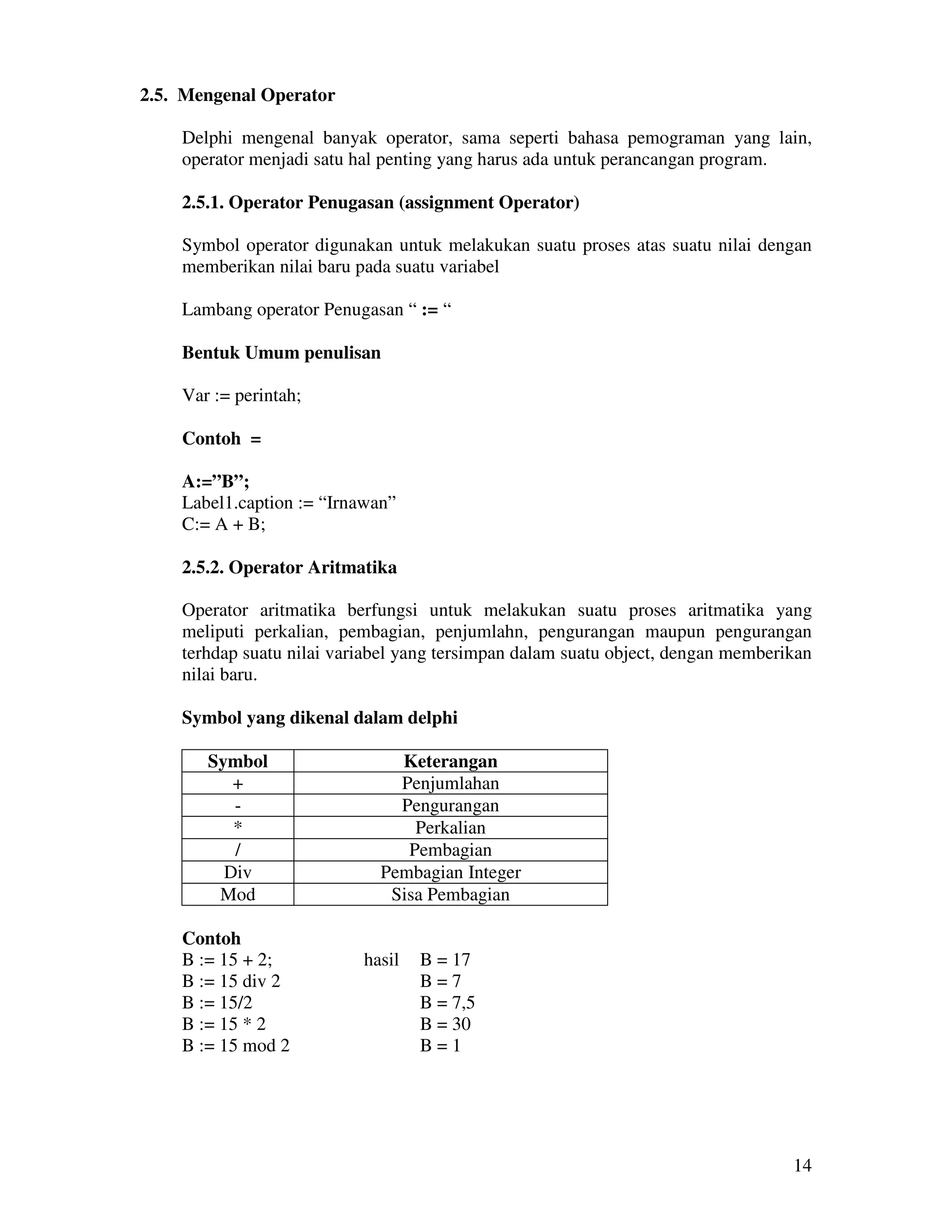 Modul delphi-7 | PDF