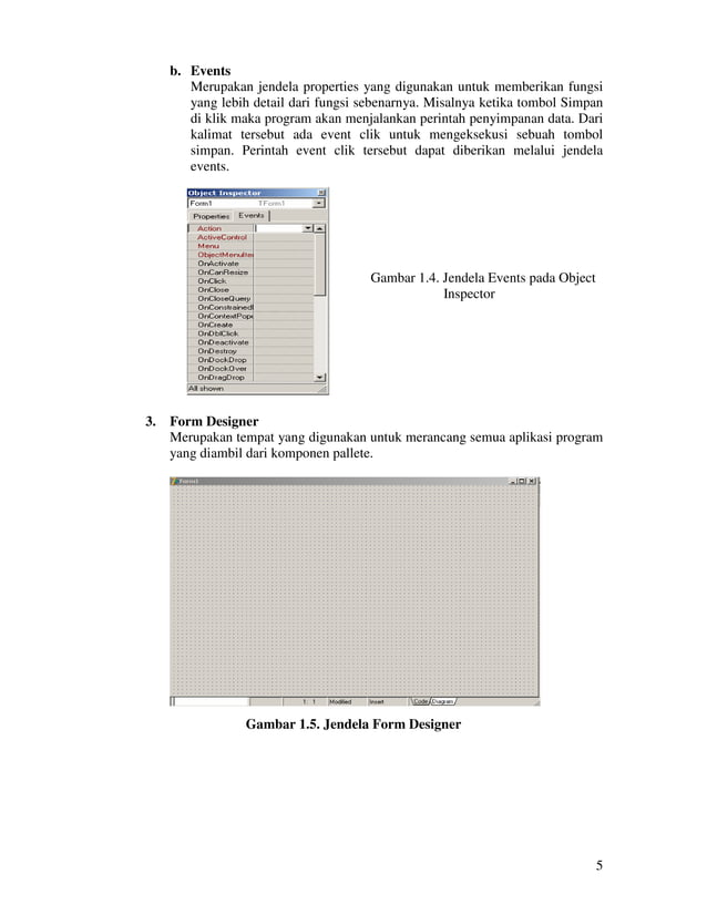 Modul delphi-7 | PDF