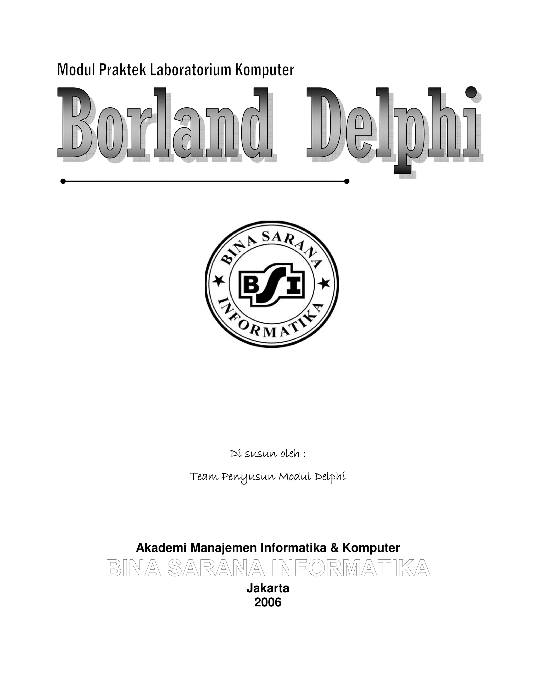 MENGEKAL DELPHI | PDF