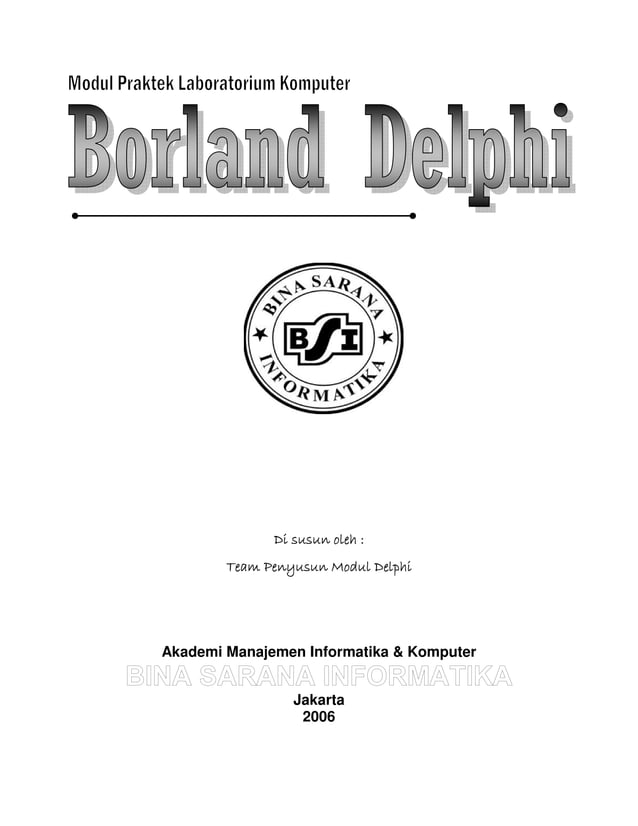 MENGEKAL DELPHI | PDF
