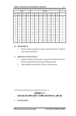 Modul elekronika-digital | PDF