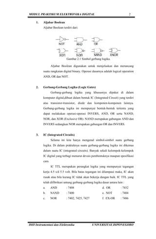Modul elekronika-digital | PDF