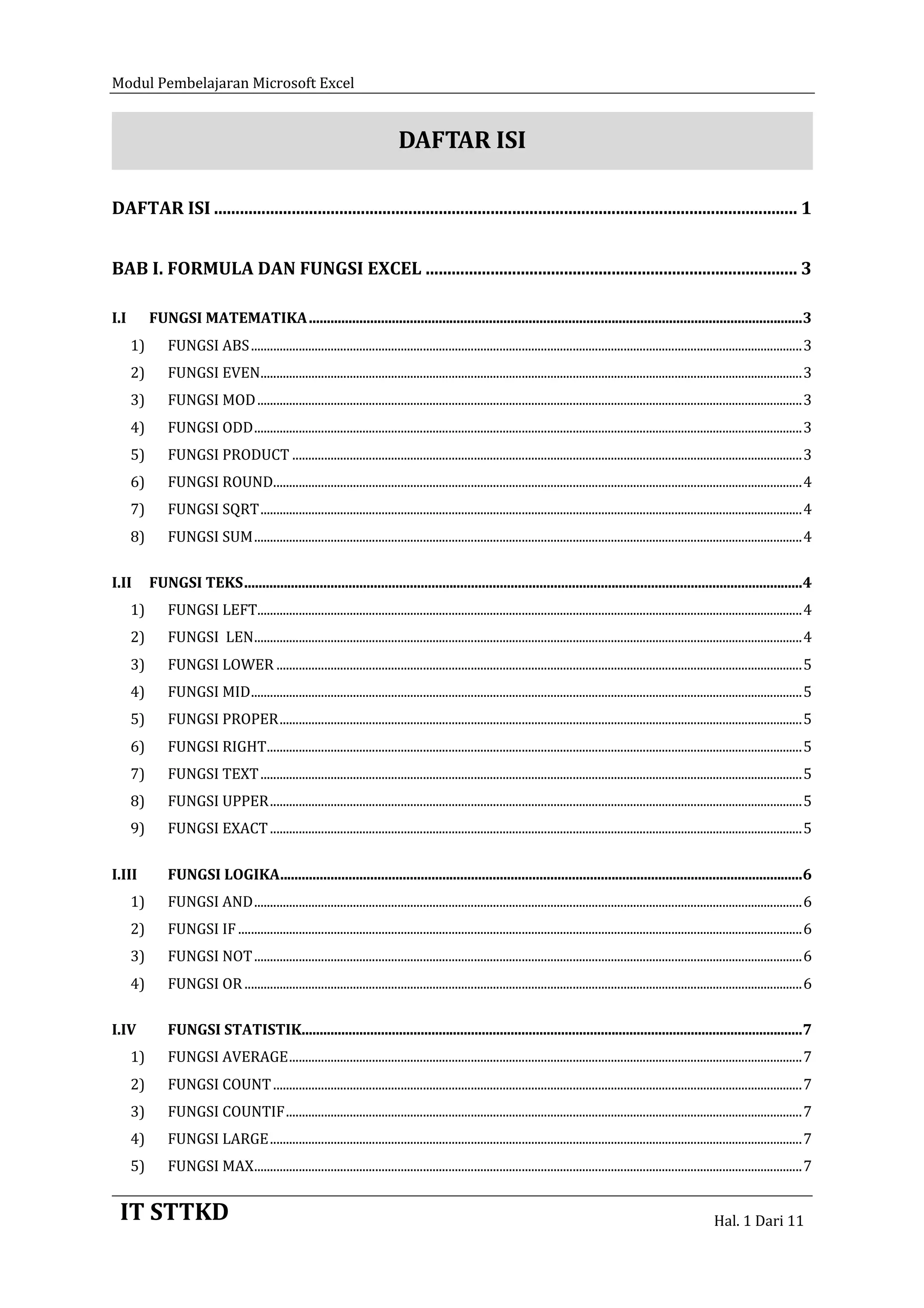 Modul Belajar Microsoft Excel bagi pemula.pdf