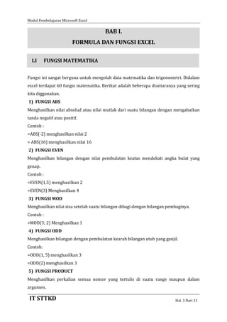 Modul Belajar Microsoft Excel bagi pemula.pdf